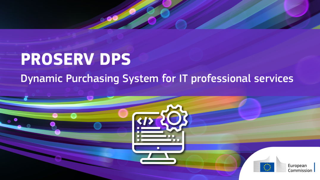 Commission launches a new dynamic purchasing system (DPS) for IT ...